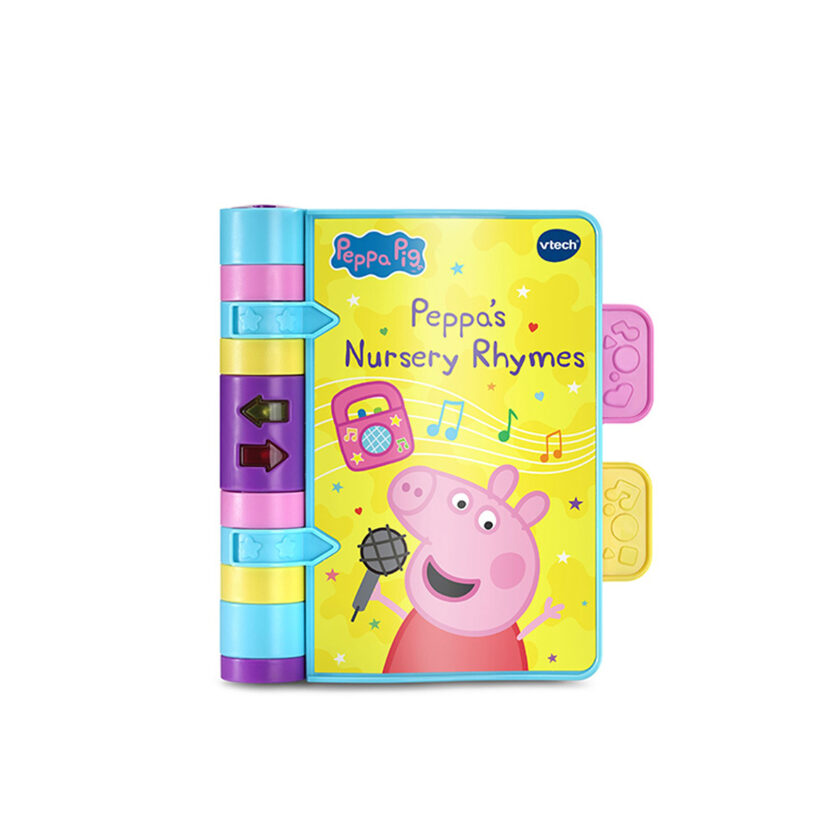 ჩვილის სათამაშო წიგნი ხმით და ნათებით Peppa Pig VTech