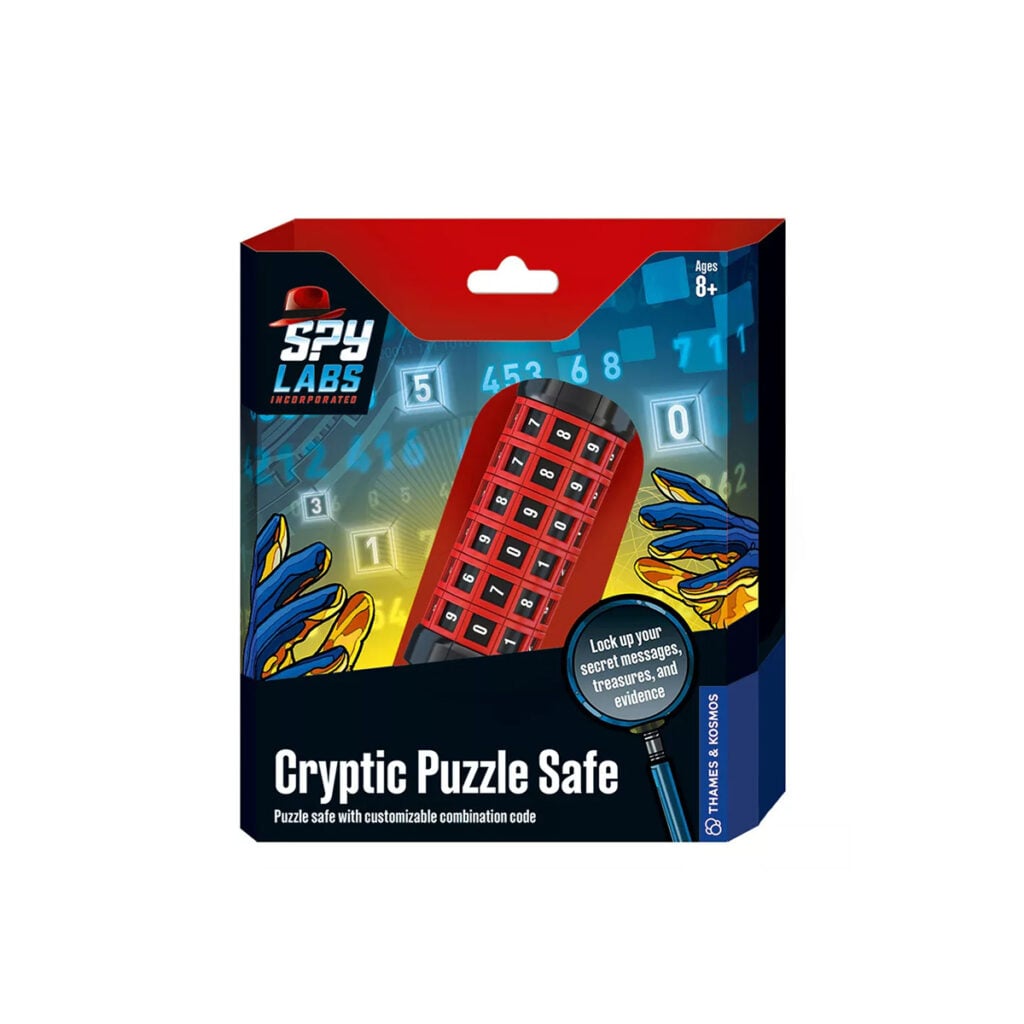 სეიფი ფაზლი კოდით Cryptic Puzzle Safe Spy Labs Thames & Kosmos